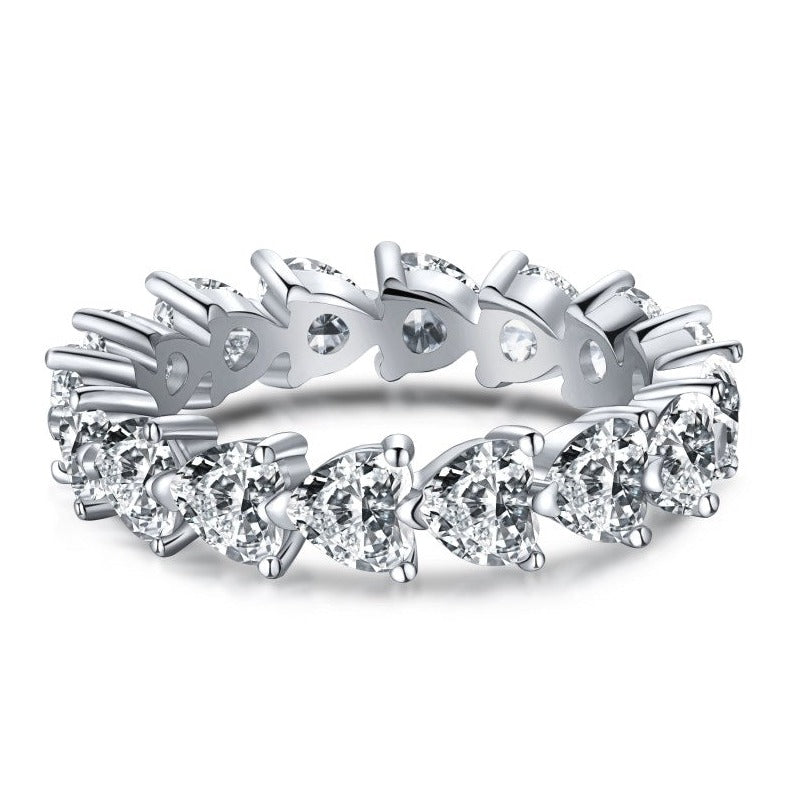 Luxora London | Serena Sterling Silver Eternity Band